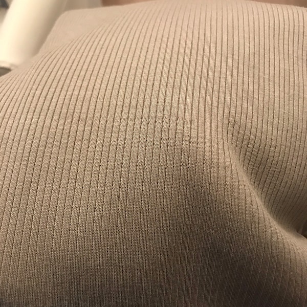 Tencel Modal Spandex Ribbed Knit Fabric by 0.5 Metre, Spandex Rib Knit ...