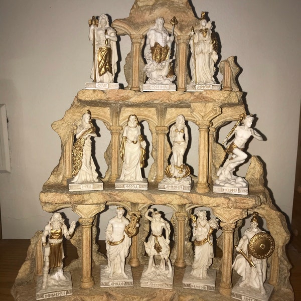 Vintage Ancient Greek Temple Display Stand - Etsy