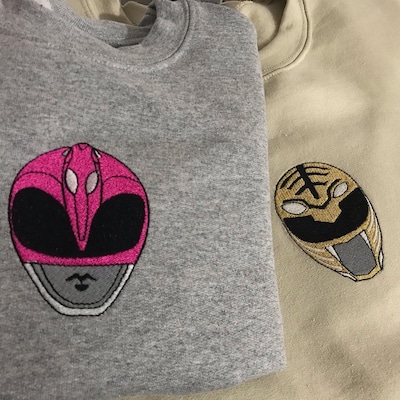 Power Rangers Embroidery Designs 4x4 and 5x5 PES Format - Etsy