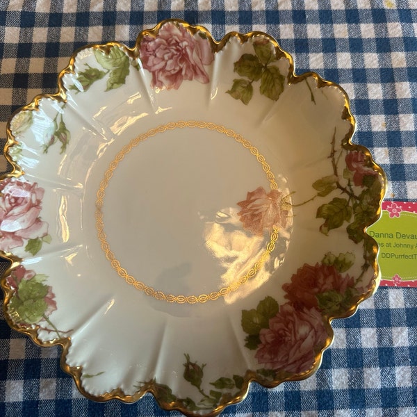 Antique Nippon Hand Painted Floral Gold Moriage Porcelain Syrup Pitcher ...