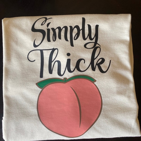 Simply Thick Svg, Thicc Svg, Peach Emoji Svg, Thick Svg, Trending Svg ...