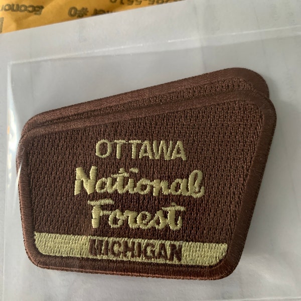 National Forest Patch / Embroidered Iron on Patch / National Park ...