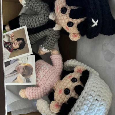 TXT Beomgyu Crochet Doll - Etsy