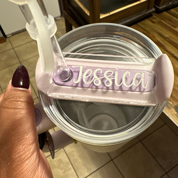 Stanley Name Tag - Clear and Painted | Acrylic Name Tag - Clear and ...