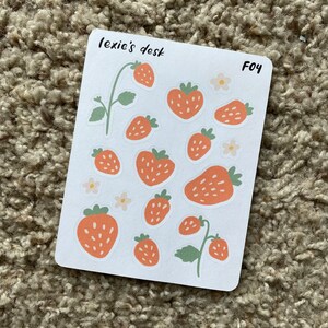 Lily of the Valley Sticker Sheet Cute and Kawaii Floral Deco - Etsy