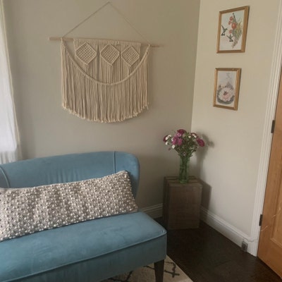 Extra Large Boho Macrame Wall Hanging / Long Macrame Wall Decor / Large ...