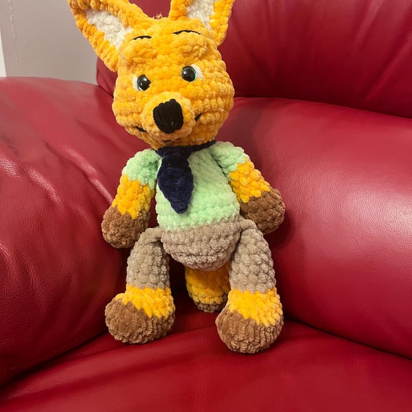 2 in 1 Nick and Judy Crochet Pattern. English Pattern, Amigurumi ...