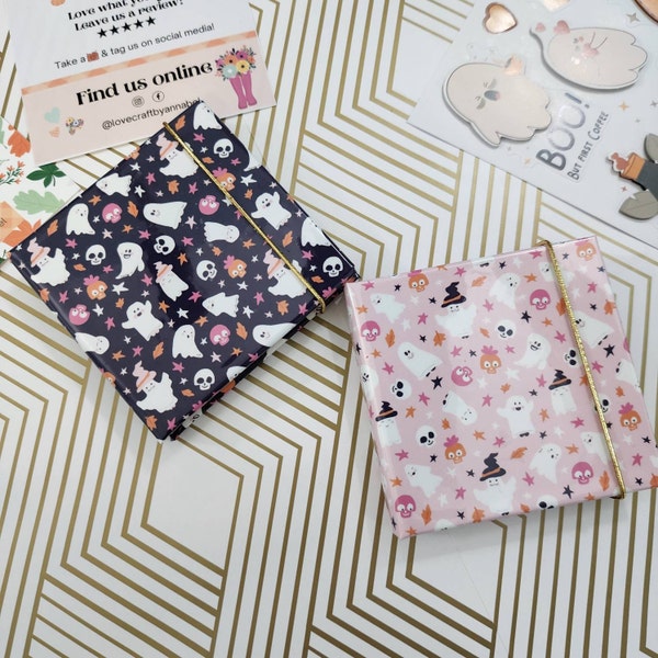 Sticky Notes Book Binding Stencil Template for Portable Notebook With ...