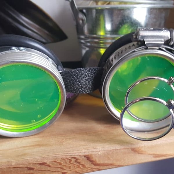 Victorian Steampunk, Mad Scientist Costume Goggles, "dr. Jekyll" XVII ...