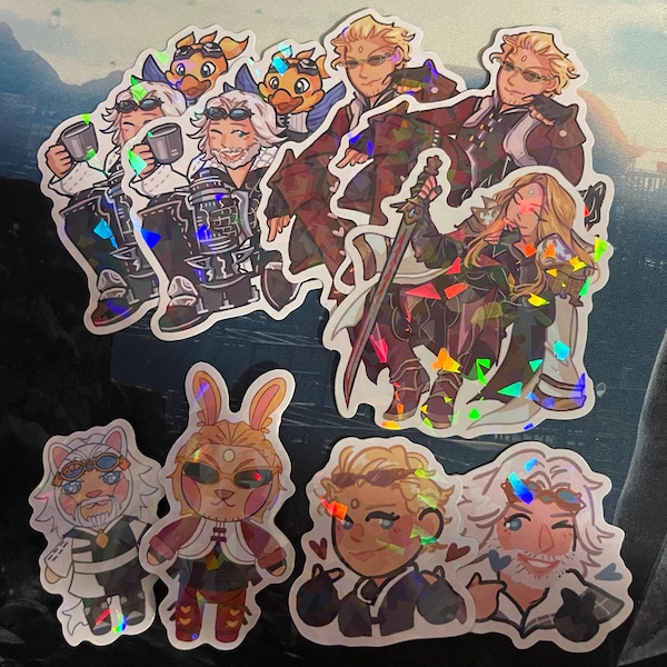 Final Fantasy XIV Stickers [ FFXIV ] - Etsy