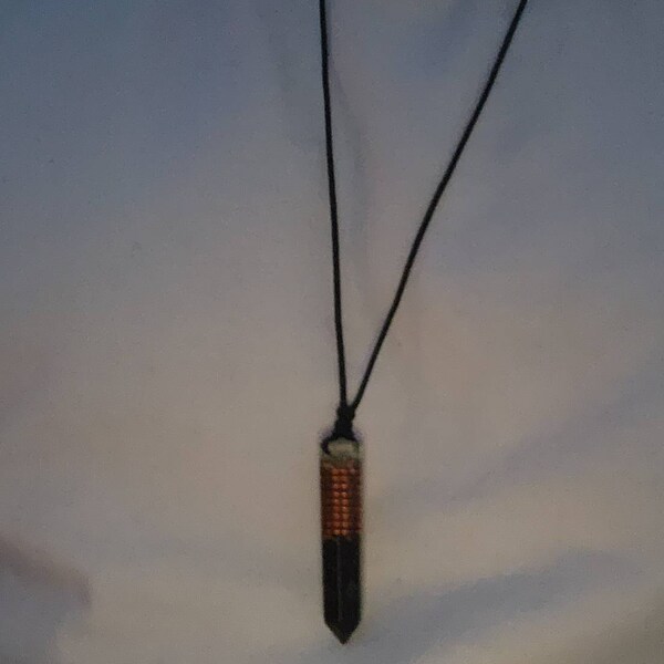 Elite Shungite Orgonite Pendant for Men Adjustable 5g Emf Protection ...