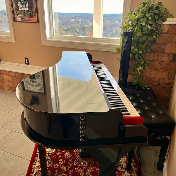 Presto Piano Shell in Gloss Black (or White/red/blue) - Etsy