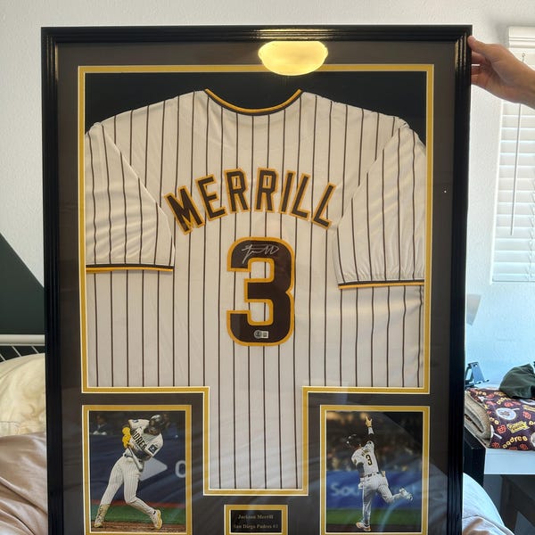 XL Double Matted Custom Framed Jersey Display Case Frame - Matting ...