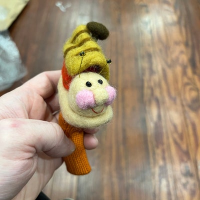 Pets of the House Finger Puppets in Felted Wool - Etsy