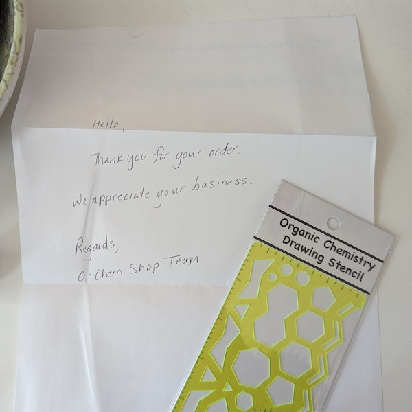 Science Stencil | Chemistry Stencil | Organic Chemistry Stencil ...