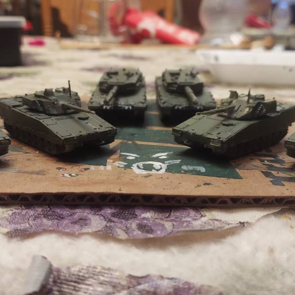 German LARS Multiple Rocket Launcher 1/100 Flames of War Team Yankee - Etsy