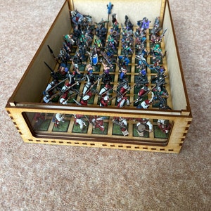 Miniature Storage Tray With Clear Acrylic Window-stackable - Etsy