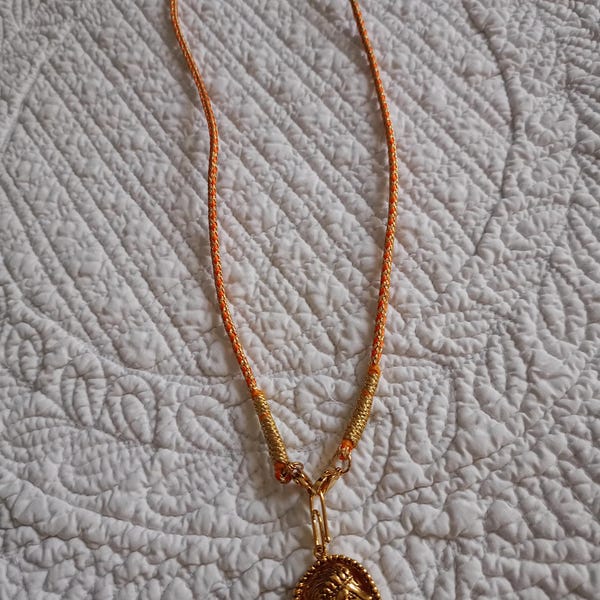 Indian Dori Cord in Variety of Colours With Ion-plated 18k Gold Plated ...