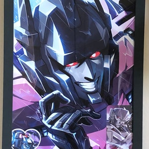 Cyclonus Transformers MTMTE Print - Etsy