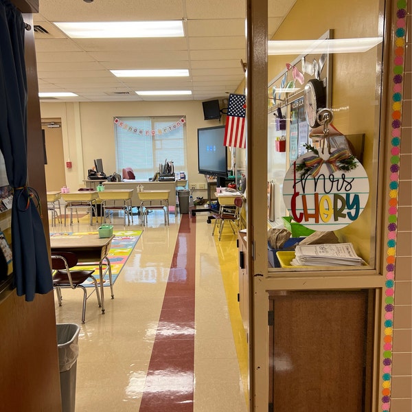 Teacher Gift, 3D Name Sign Classroom Decor- Teacher Graduation Gift ...