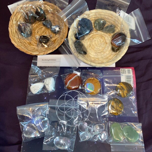 Beginners Crystal Set 20pcs Crystal Starter Kit Crystal for Beginners ...