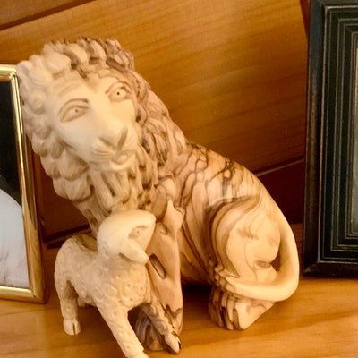 8 Inch Wooden Cross for Wall Décor Olive Wood Crucifix Made in the Holy ...