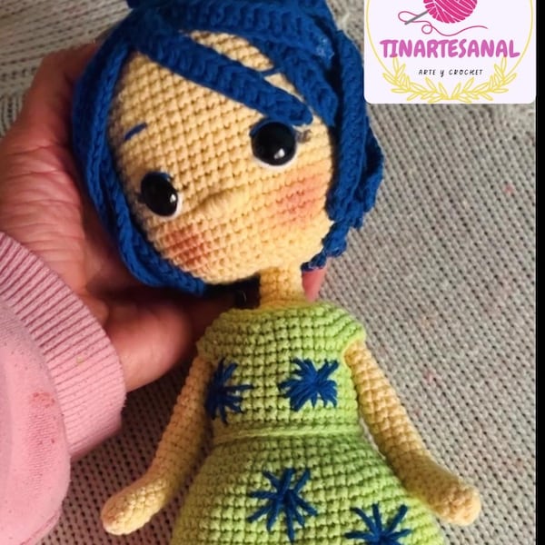 Amigurumi Pattern Perla Doll Crochet Gifts Plush Printable PDF Tutorial ...