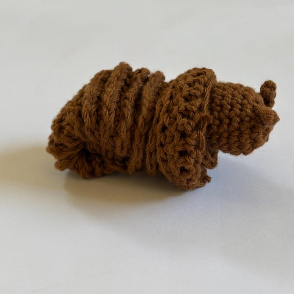 Little SNAIL Goes Back Into His Shell Crochet PATTERN - Etsy