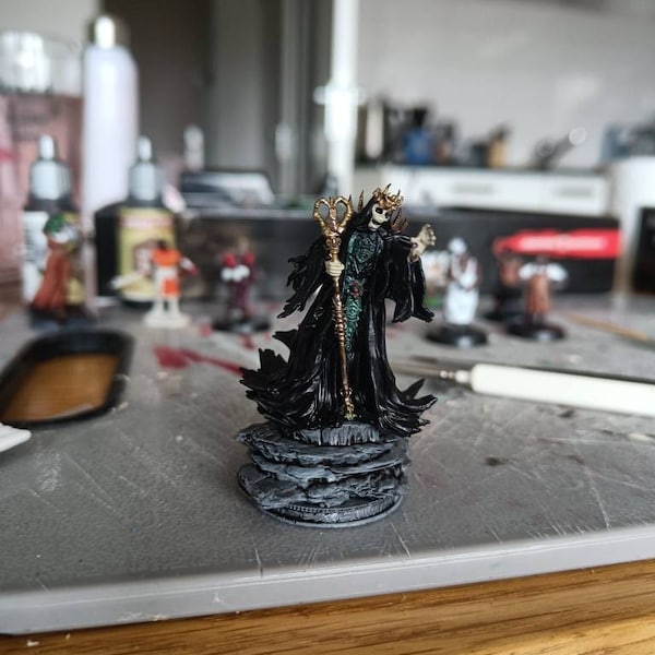 Guldan • Chaotic Evil Orcs • My 3D Print Forge • 3D Printed 32mm ...