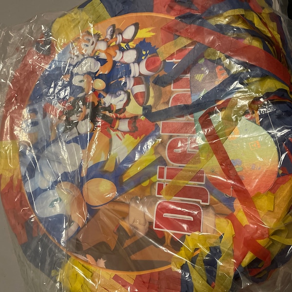 60th Birthday Pinata Piñata Party Round Theme Piñata Supplies Happy ...