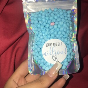 Personalised Pre Filled Mixed Pink Blue Millions Sweet Cones - Etsy UK