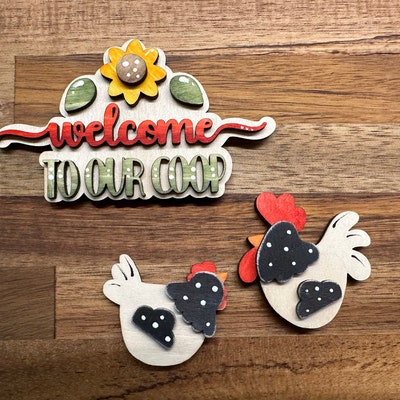 I Love Chickens SVG Set Chicken SVG Laser Cut Chicken Glow Forge ...