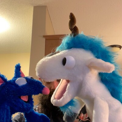 Pinky Piglet Hand Puppet Muppet Style Pink Puppet Pink - Etsy