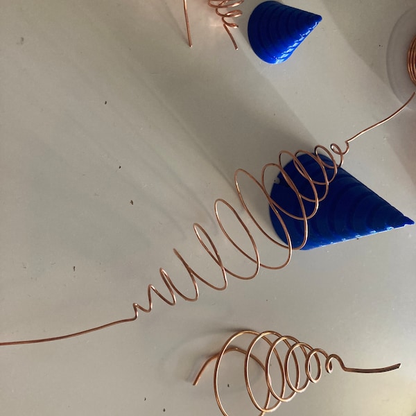 Fibonacci Coil Winding Jig for Electroculture Gardening, Orgonite. 54mm ...