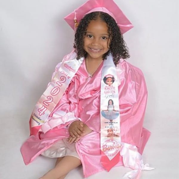 Pre-k Kindergarten Stoles Customized Elementary Personalized Graduation ...