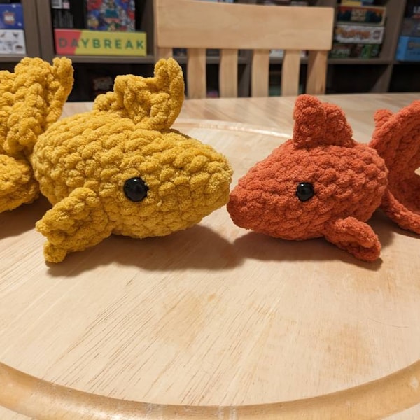 Bubbles the Goldfish | Goldfish Crochet Pattern | Amigurumi Pattern ...