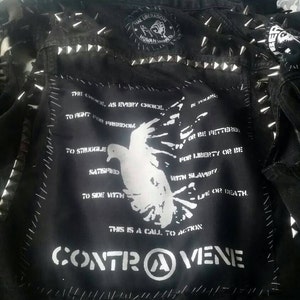 Contravene Backpatch - Etsy