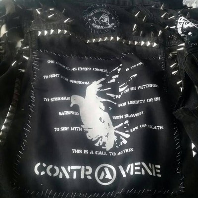 Contravene Backpatch - Etsy