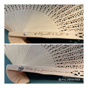 Personalized Wedding Fans Custom Wedding Fans Intricately - Etsy