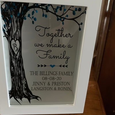 Blended Family Wedding Sand Ceremony Shadow Box Set Unity - Etsy