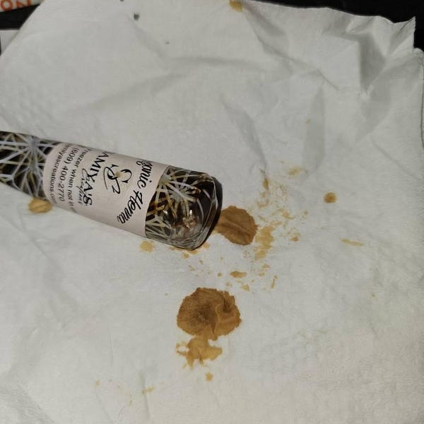 Natural Fresh Organic Henna Cone (20g) With 0.45mm Pin *recommended ...