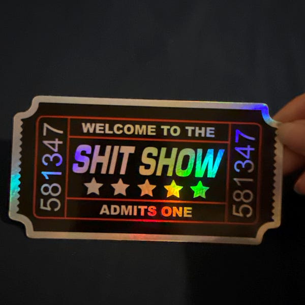 Middle Finger, Hard Hat, Laptop, Water Bottle, Cooler, Funny, Sticker ...