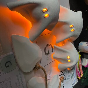 Halloween Home Decor/ Spooky Season / Ghost Tea Lights / - Etsy