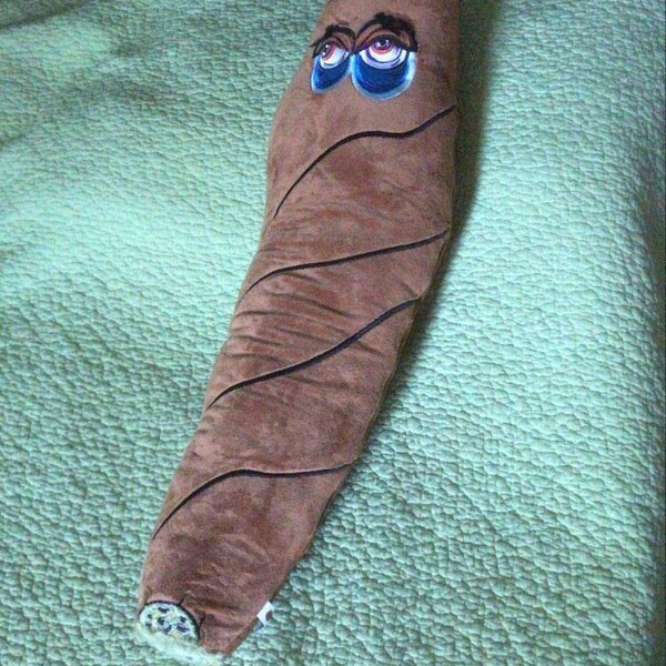 RESTOCKED Backwoods Backwoodie Weed Plush Toy Blunt Pillow 2.5 Ft Tall ...