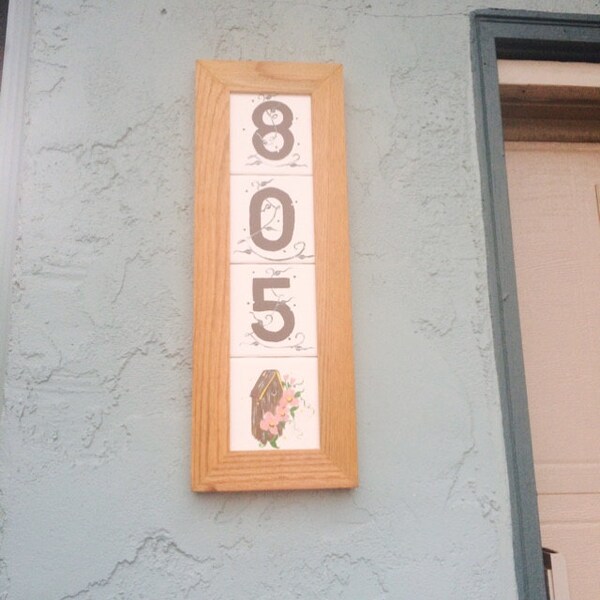 Custom Frames for Address Tiles - Hand Made - Etsy