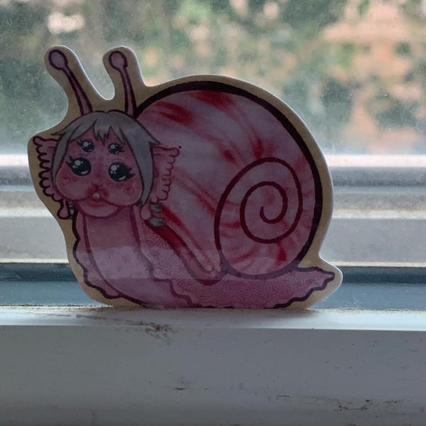Melanie Martinez Snail Creature Fairy Vinyl Stickers Portals ...