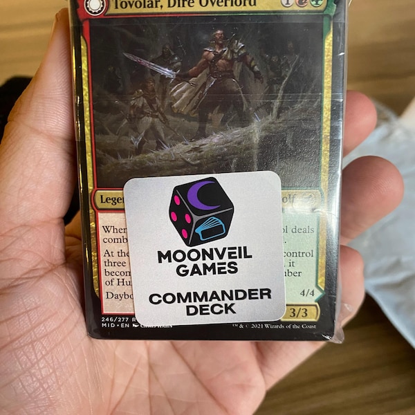 MTG Commander Deck EDH Deck Niv-mizzet, Visionary 100 Magic Cards Custom Deck Izzet Burn ...