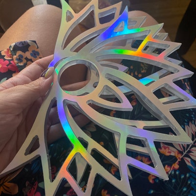Sunflower 1.5 Tech Grip Flow Fans, Day Fans, Tech Fans, Fan Poi Hula ...