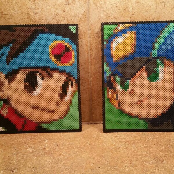 Standing Earthbound Jeff Perler Sprite - Etsy