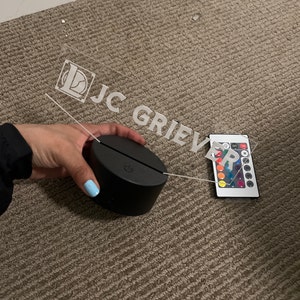 Custom Classic MOBA Inspired Dual Base LED With Gamertag for Streamers ...